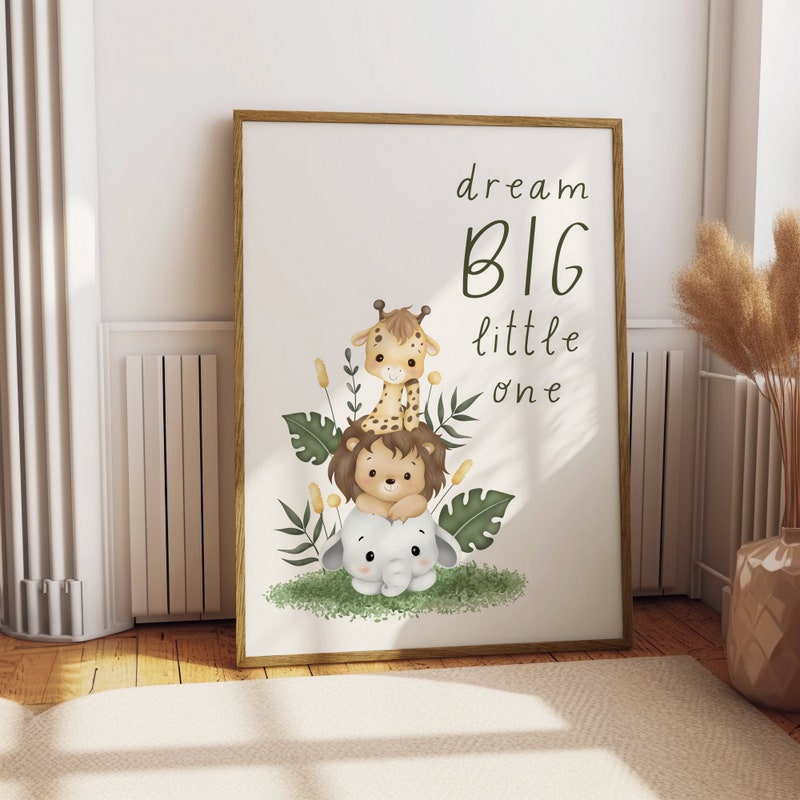 Dream Big Canvas - Etsy
