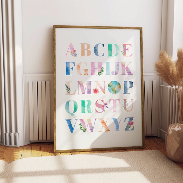 Alphabet Art - Etsy