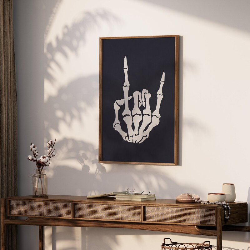 Skeleton Wall Art - Etsy