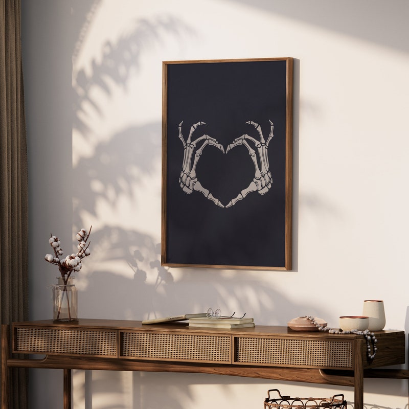 Skeleton Poster - Etsy