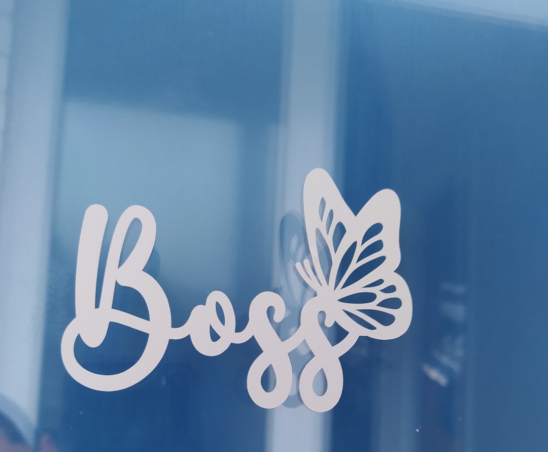 Boss Car Vinyl Decal Sticker for Car and Other Vehicles - Etsy