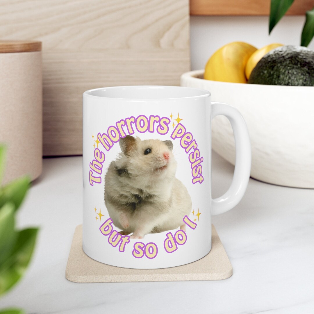 Hamster of Resilience Ceramic Coffee Mug 11oz - Etsy