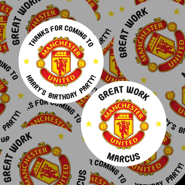Manchester United Party Supplies - Etsy UK
