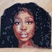 SZA Tufted Rug | Handmade Statement Rug | Portrait Rug - Etsy