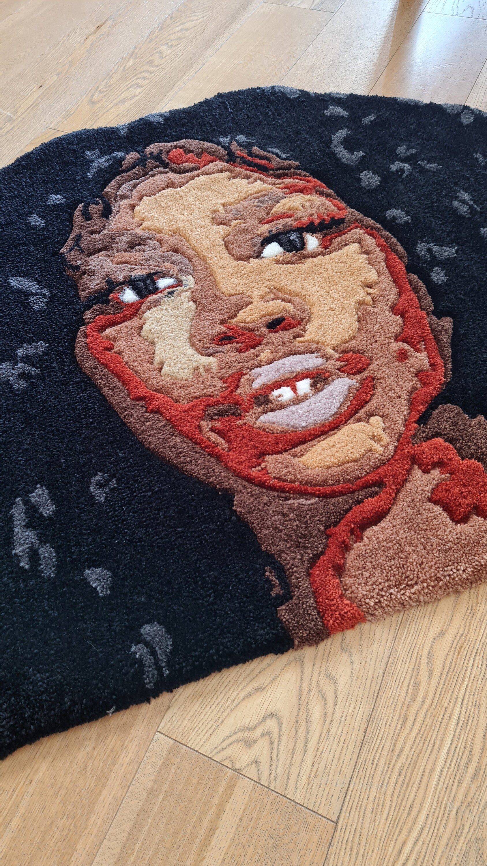 SZA Tufted Rug | Handmade Statement Rug | Portrait Rug - Etsy