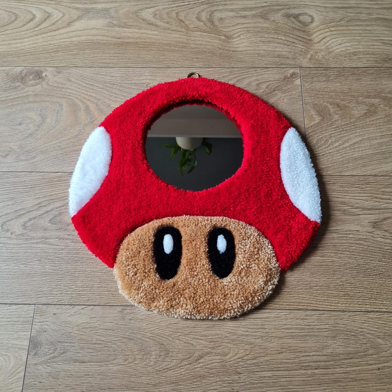 Mushroom Mirror / Gamer Gift Accent Mirror - Etsy