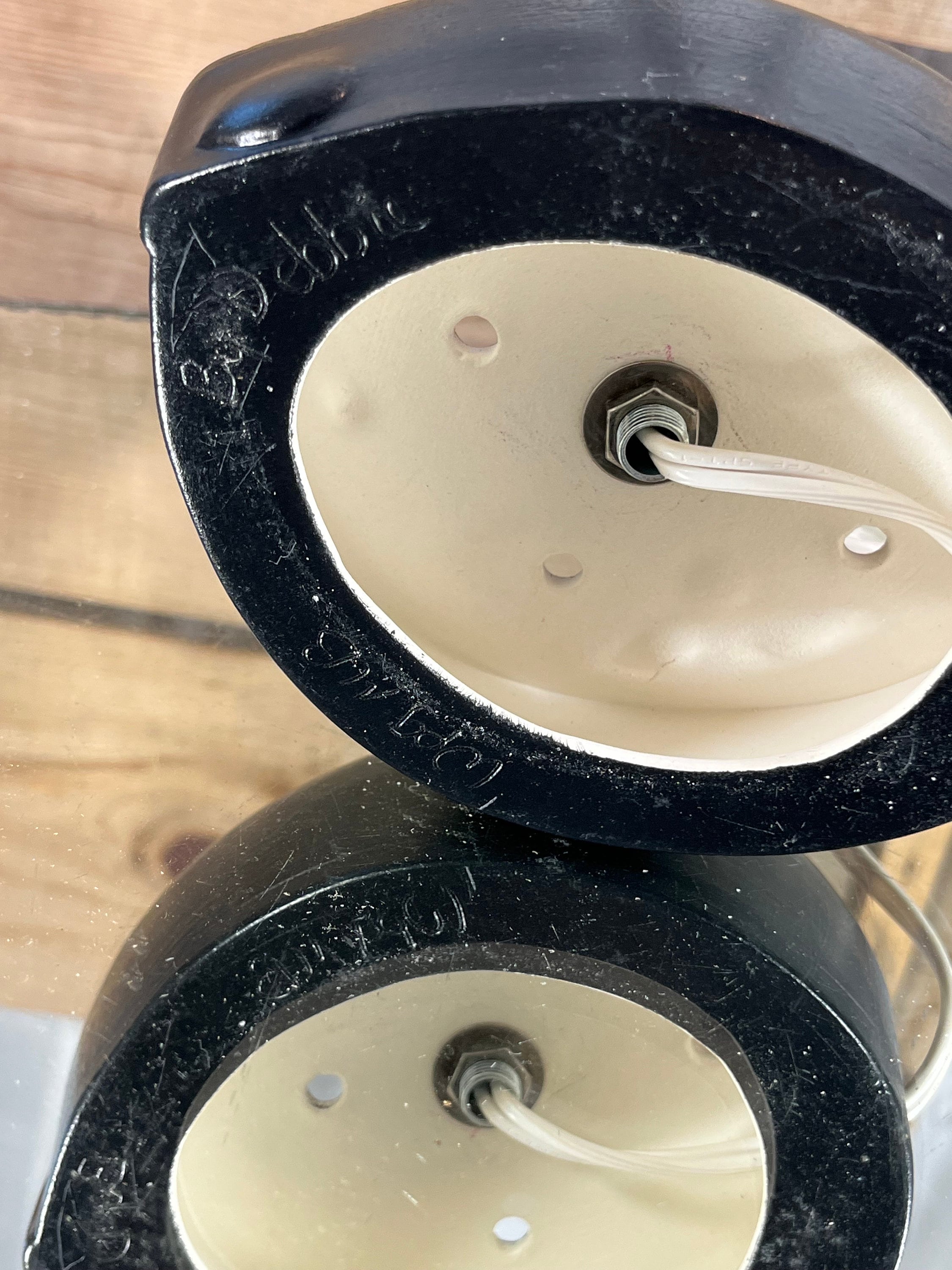 Alien Monster Halloween Decor Vintage Lighted Plug in Table Lamp Face ...