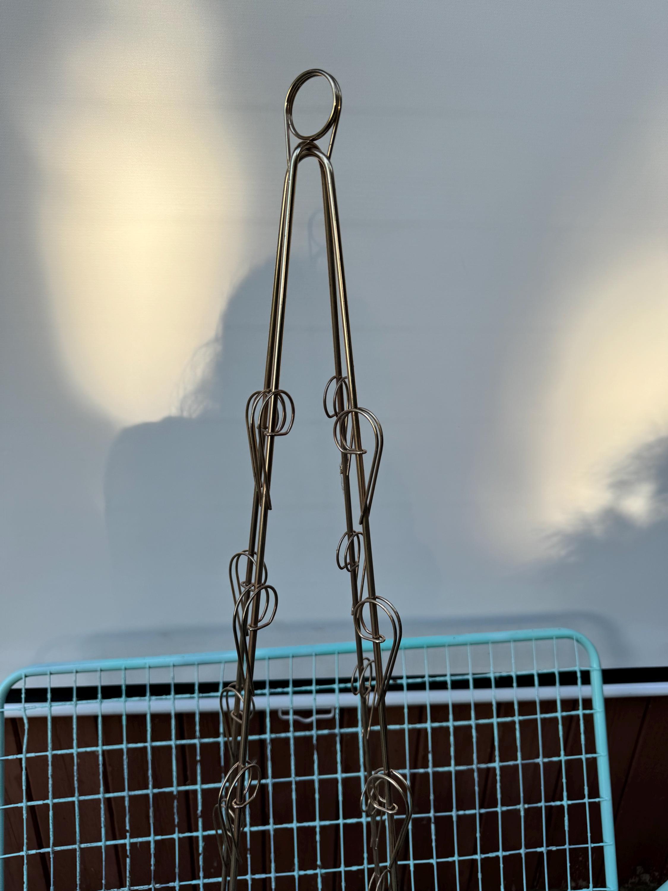 Christmas Tree Card Holder Vintage Metal Manufactured in Canada Holds ...