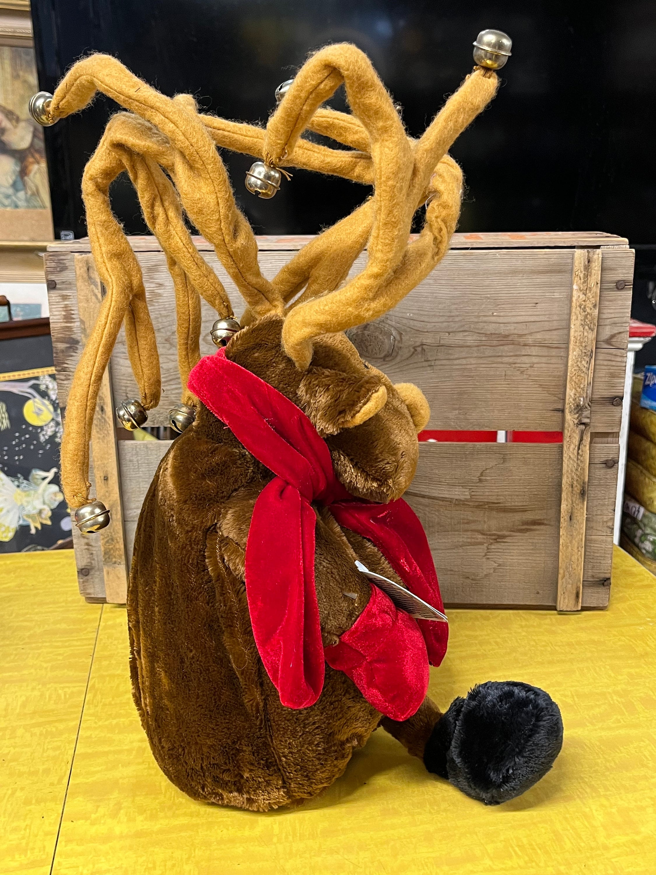 Dancing Reindeer, Dance, Vintage, Christmas, Xmas, Plush, Collectible ...