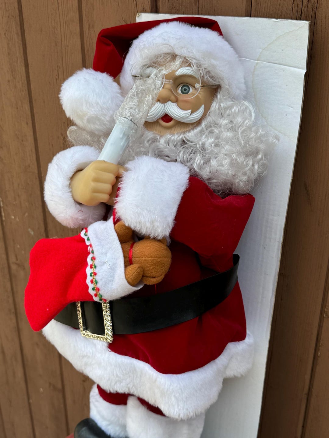 Santa Claus Vintage Christmas Decor Xmas Decoration Saint Nick ...