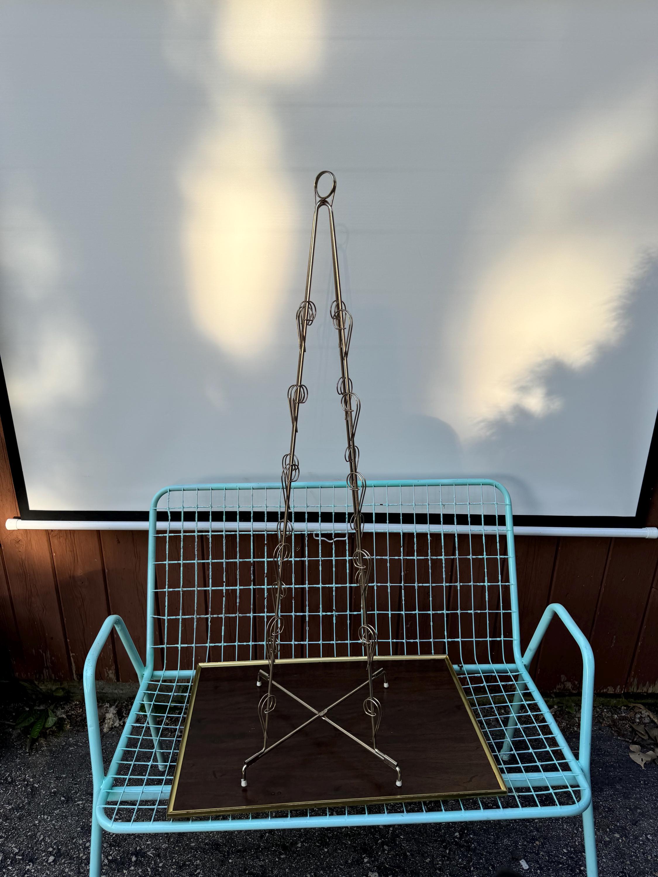 Christmas Tree Card Holder Vintage Metal Manufactured in Canada Holds ...