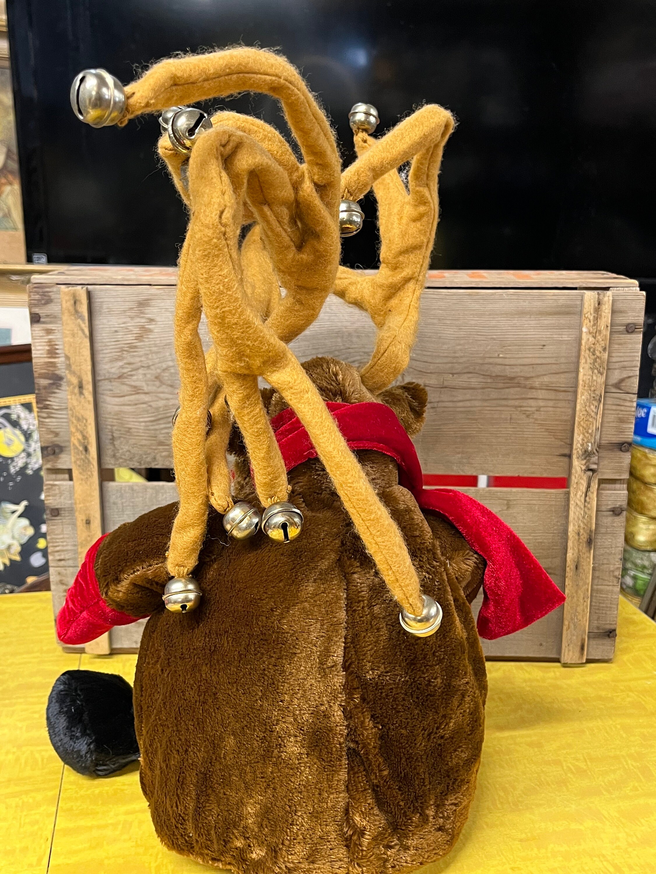 Dancing Reindeer, Dance, Vintage, Christmas, Xmas, Plush, Collectible ...