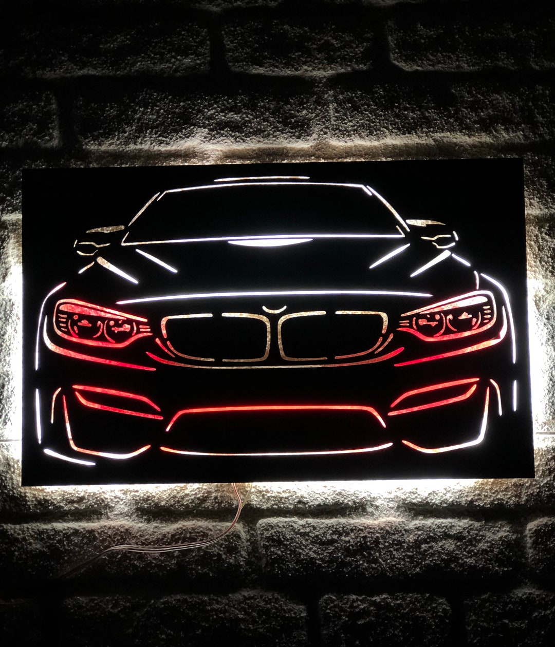 BMW Led Sign - Etsy