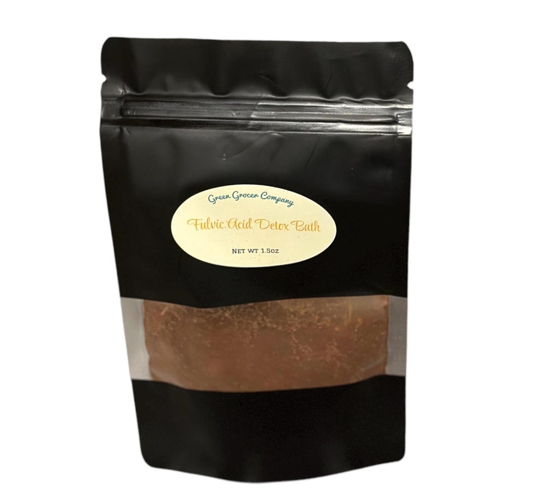 FULVIC ACID Detox BATH Soak - Etsy