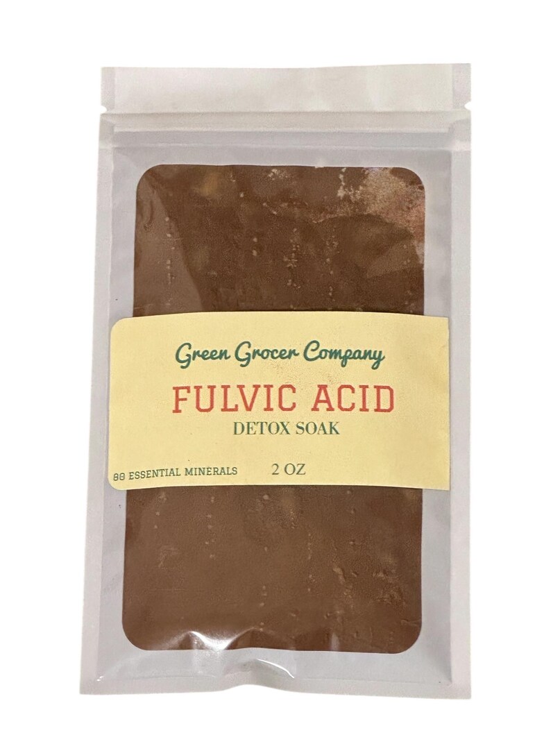 FULVIC ACID Detox BATH Soak - Etsy