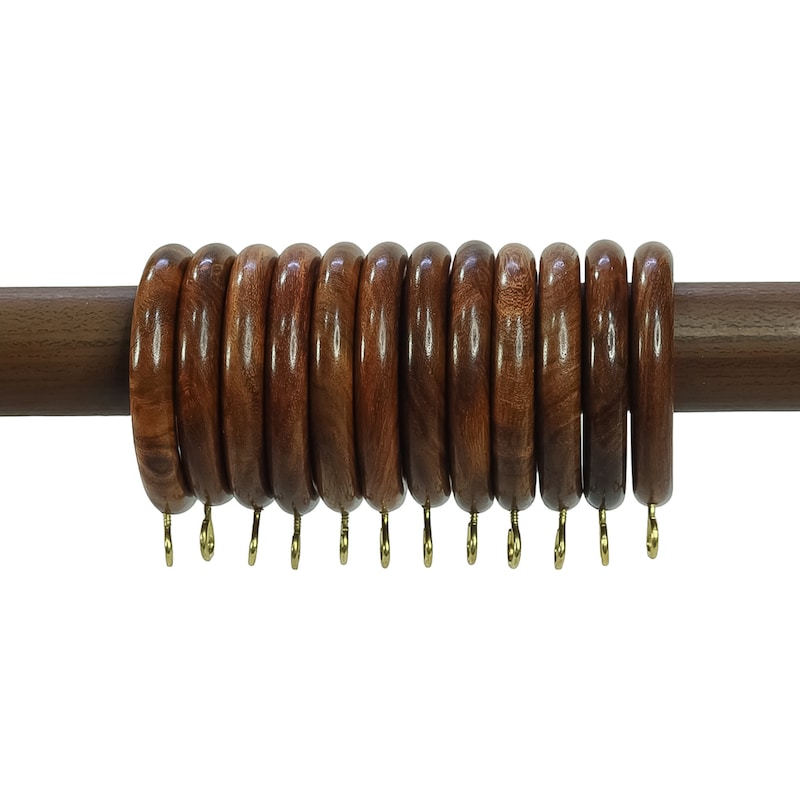 Wooden Curtain Rods Bracket - Etsy