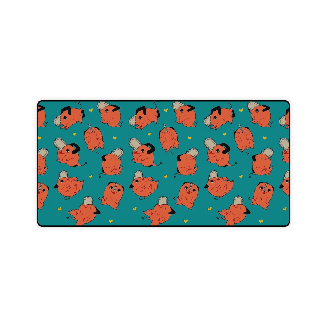 Chainsaw Man Desk Mats, Pochita, Anime Mouse Pad, Gaming Desk Mats, XL ...