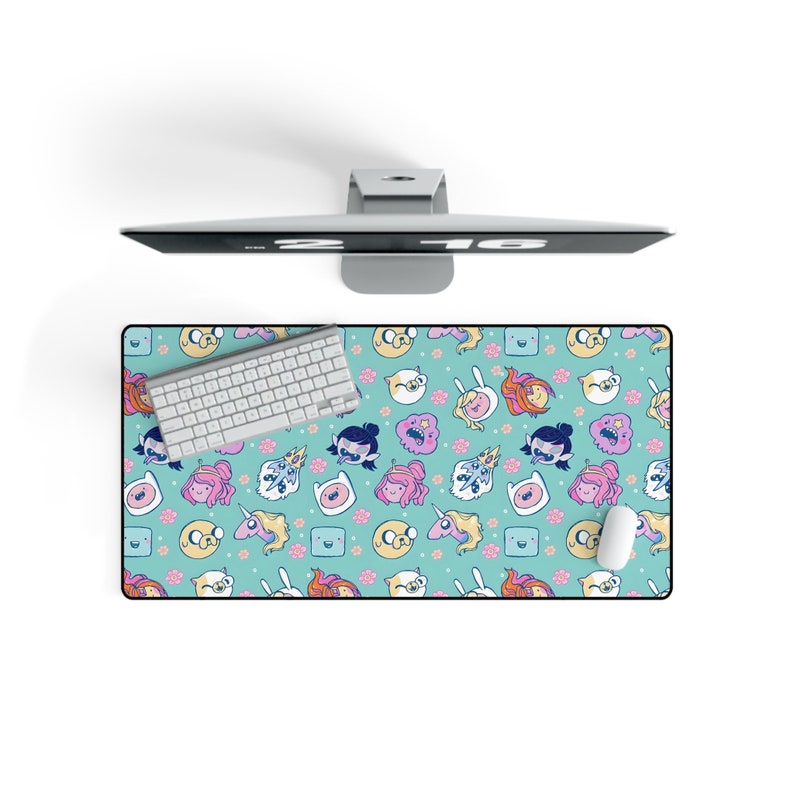 Adventure Time Desk Mat, BMO Mouse Pad, Finn and Jake, Desk Accessories ...