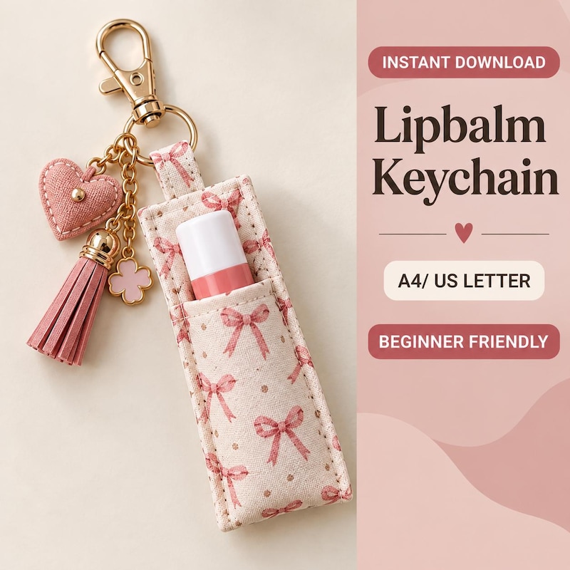 Lip Keychain Holder - Etsy