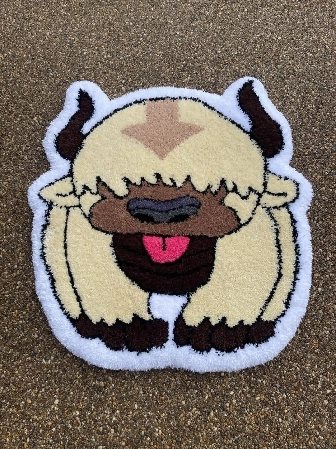 Appa Shaggy Rug - Hand-tufted Rug - the Last Airbender Custom Rug - Etsy