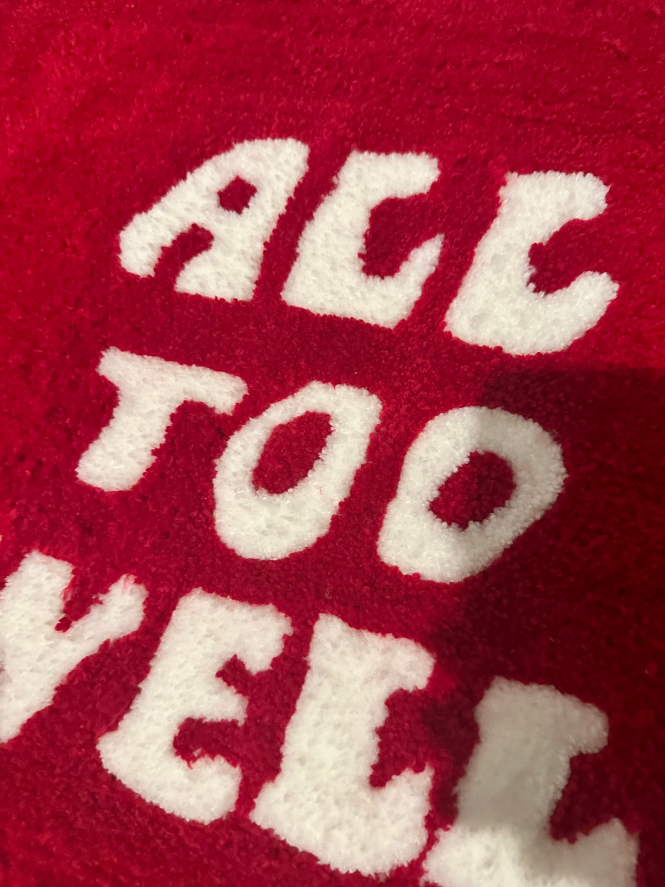 Taylor Swift - All Too Well Tufted Rug 26inch - MADE TO ORDER - Custom ...