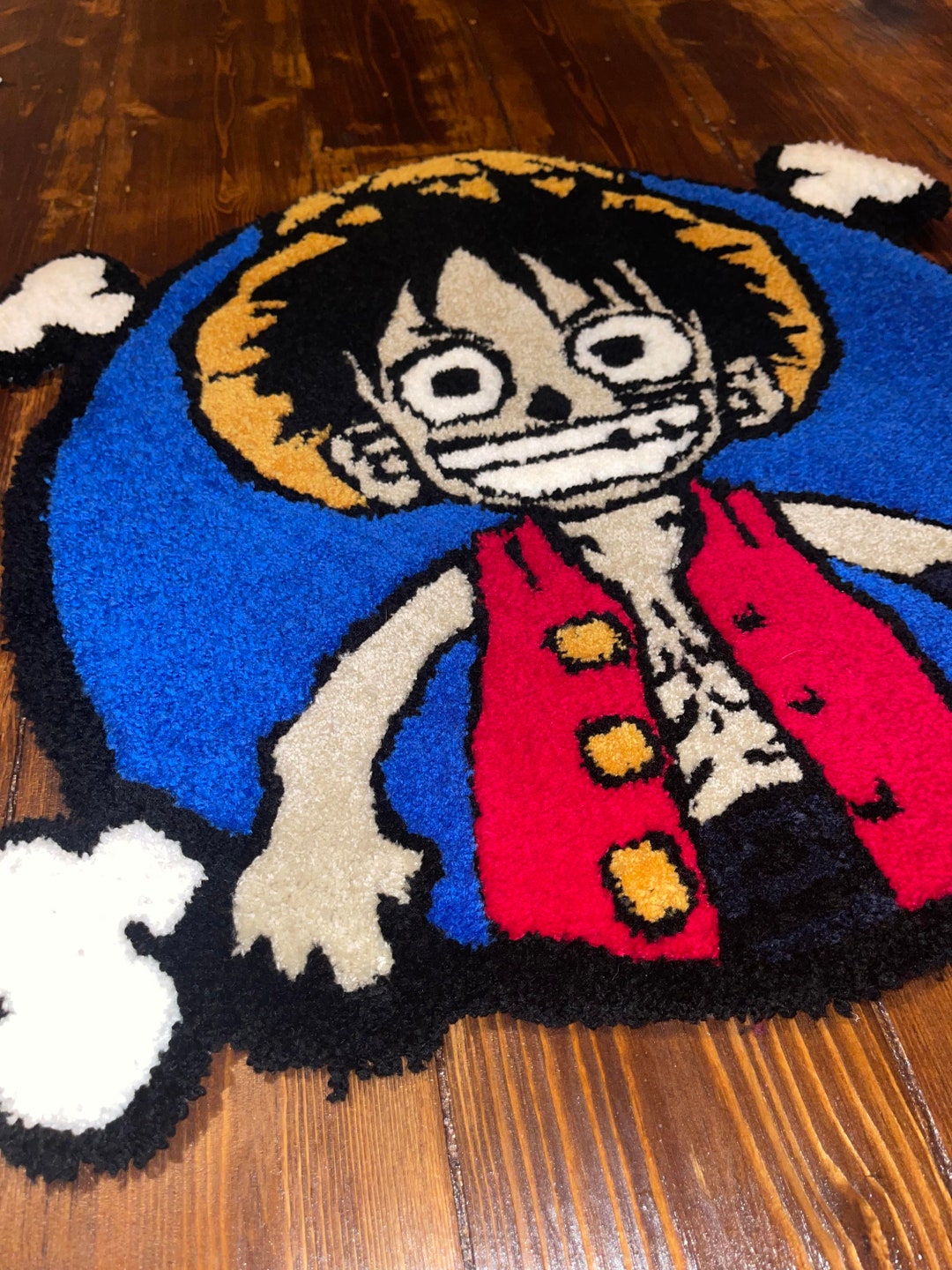 One Piece Rug Luffy Rug Luffy Hand-made Rug - Etsy