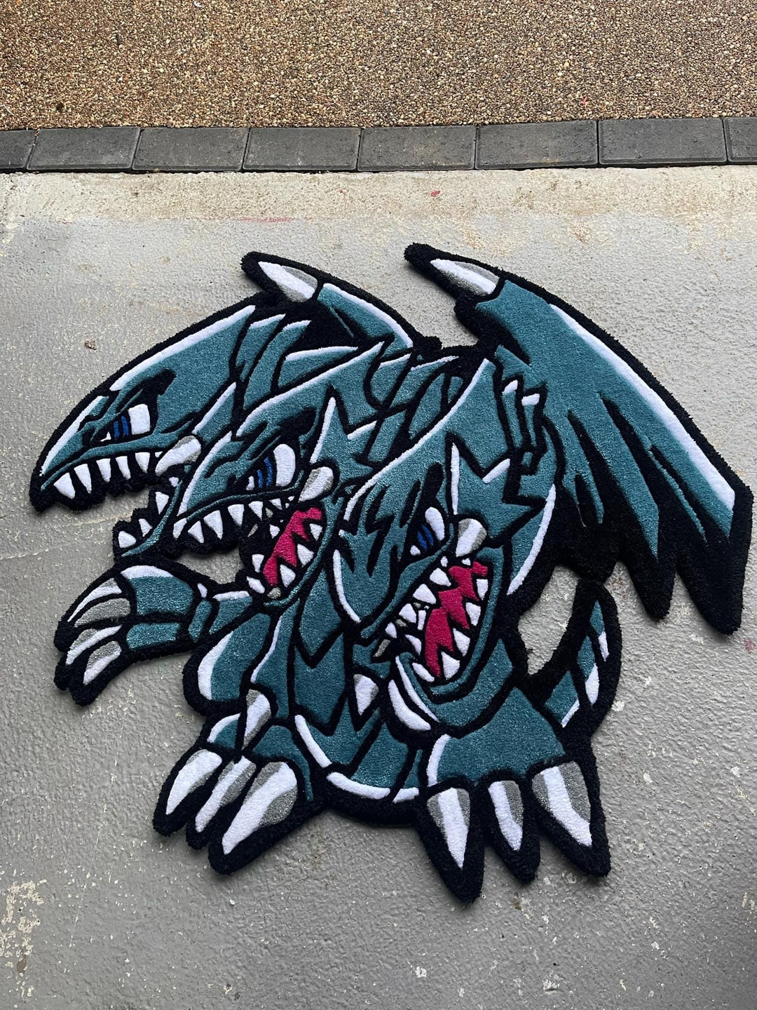 Anime Dragon Tufted Rugs - Fan Art Creations - Etsy