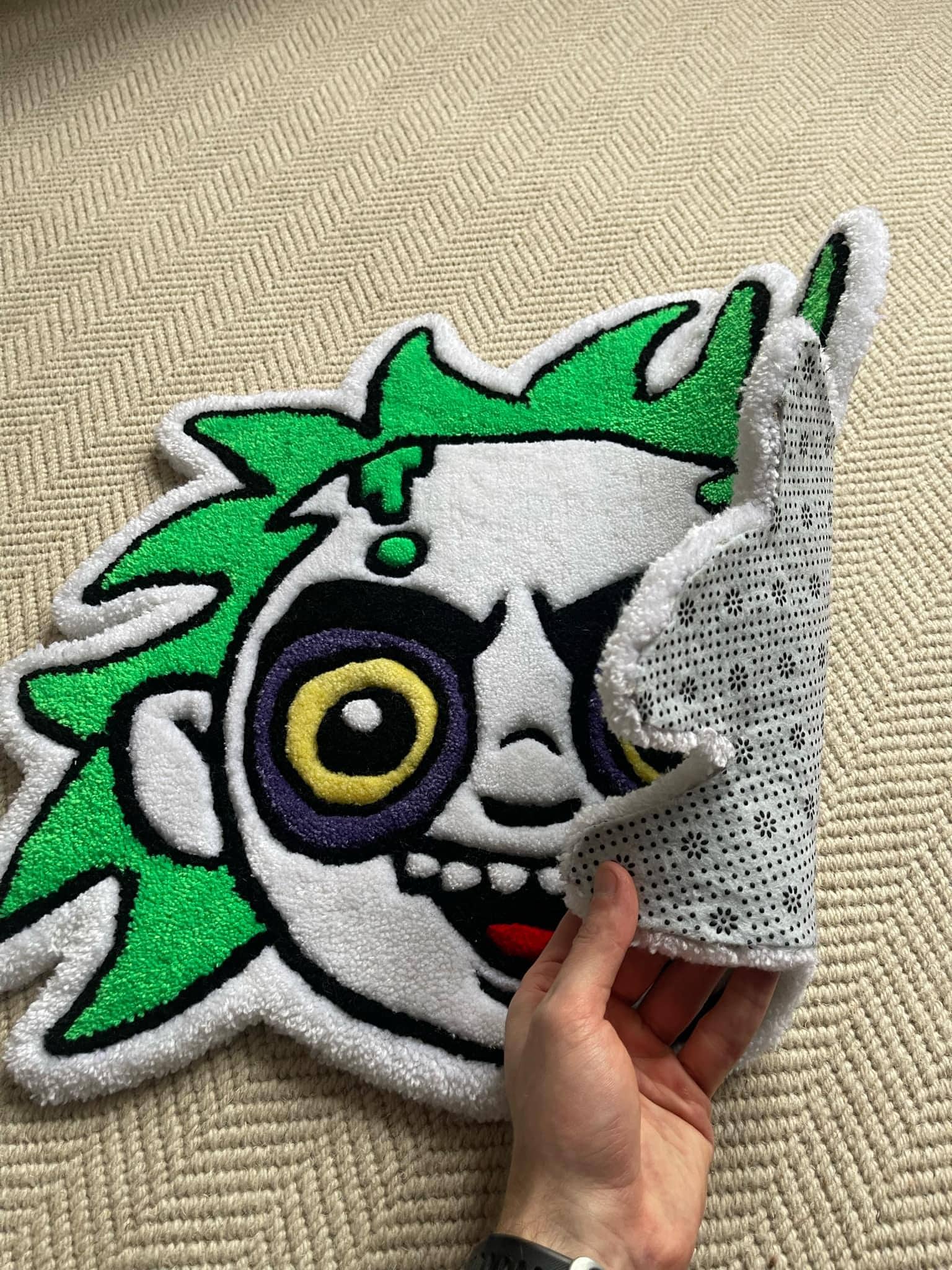 Beetlejuice Tufted Rug - Etsy