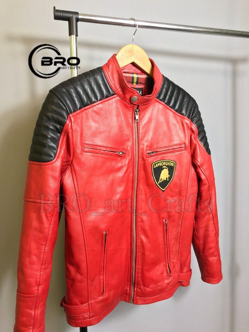 Lamborghini Racing Jacket, F1 Nascar Racing Rare Vintage Bomber Jacket ...