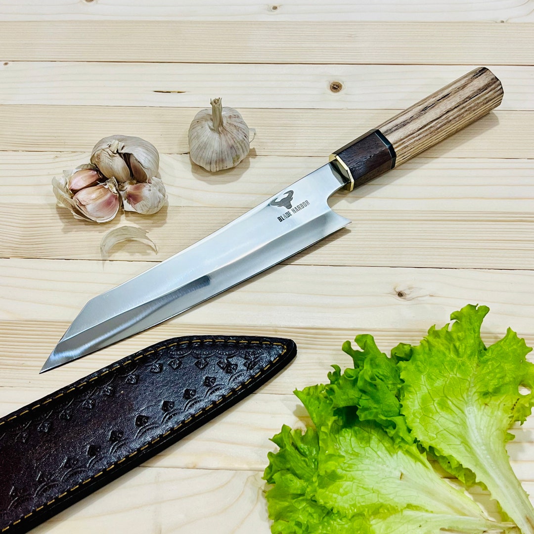 Custom Made Hand Forged Japanese Chef Knife Kiritsuke Gyuto Sushi ...