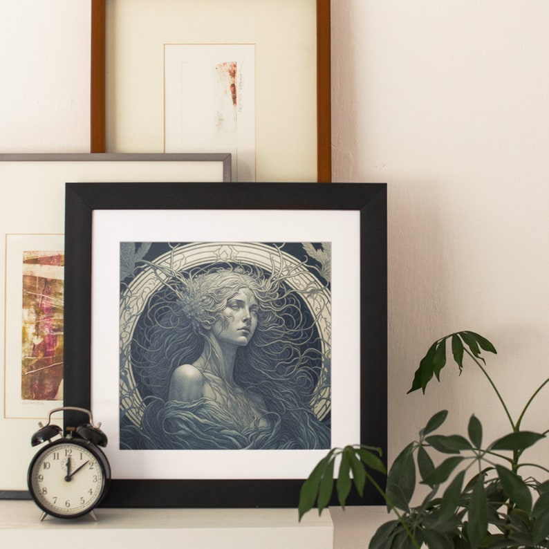 Celestial Virgo Art: Digital Download for Zodiac Enthusiasts, Virgo ...