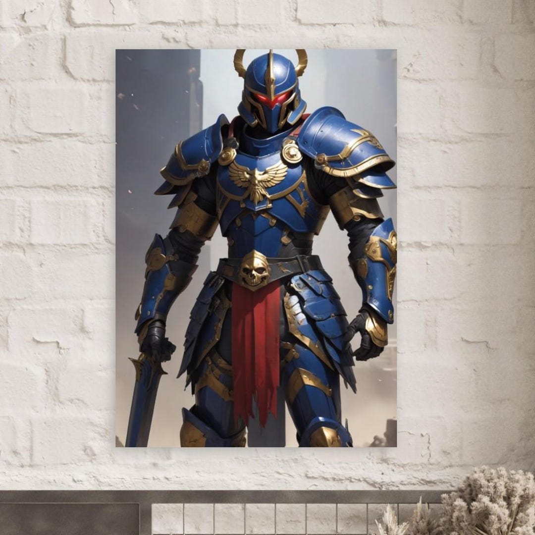 General Titus Warhammer 40K Poster Premium Matte Print Perfect for ...