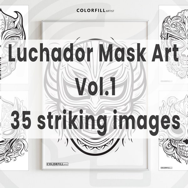 Luchador Mask - Etsy