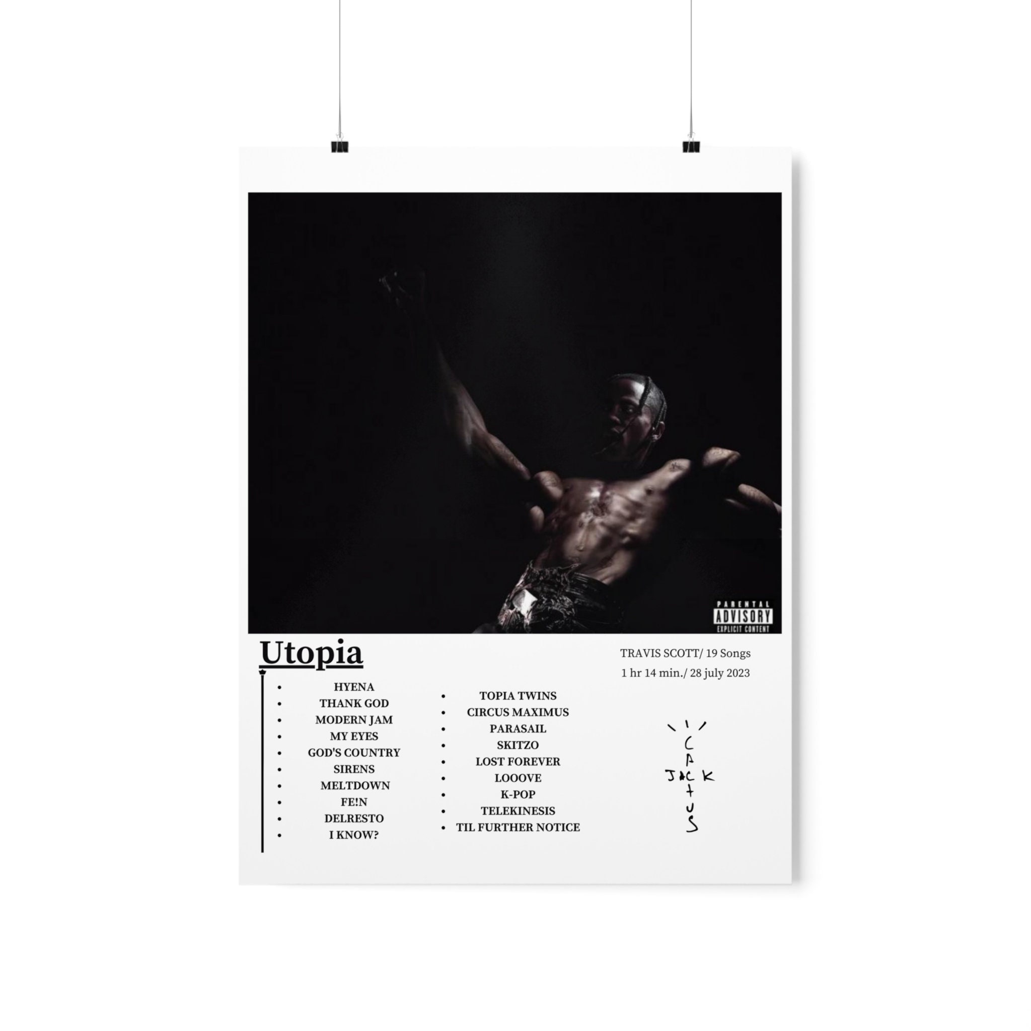 Album Cover Poster Rap Poster for Music Fans - Etsy
