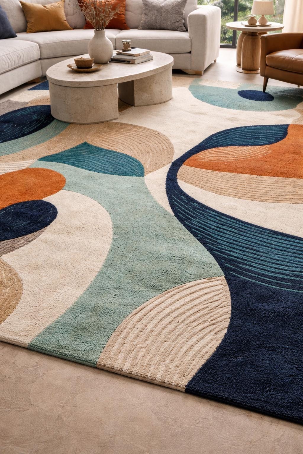 Aman Oriental Rugs | Art for Your Floor: Modern Abstract and Hand ...