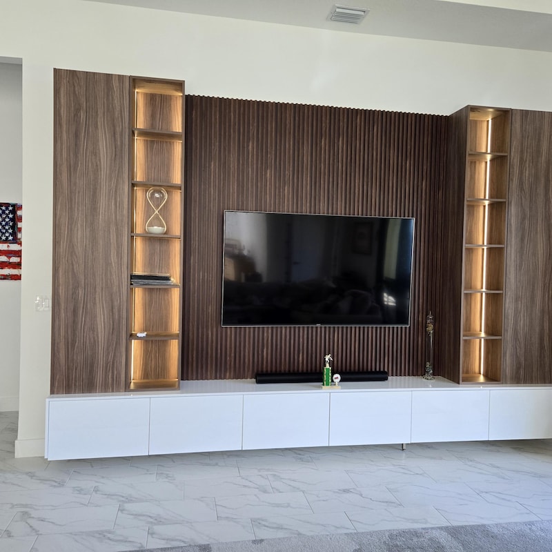 Wall Panel for Tv Units - Etsy