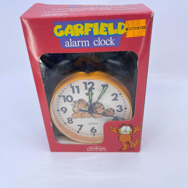 Garfield Clock - Etsy