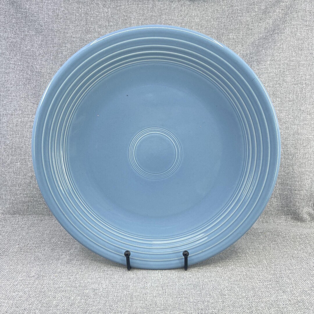 Vintage Fiesta Ware Chop Platter Periwinkle Blue 11 5/8 " - Etsy