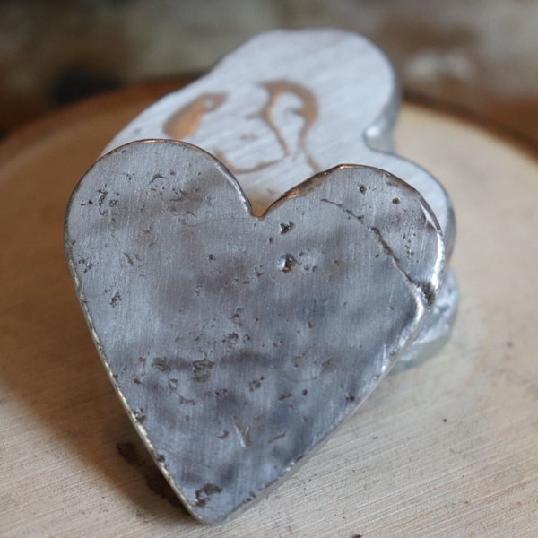 Metal Heart Art - Etsy
