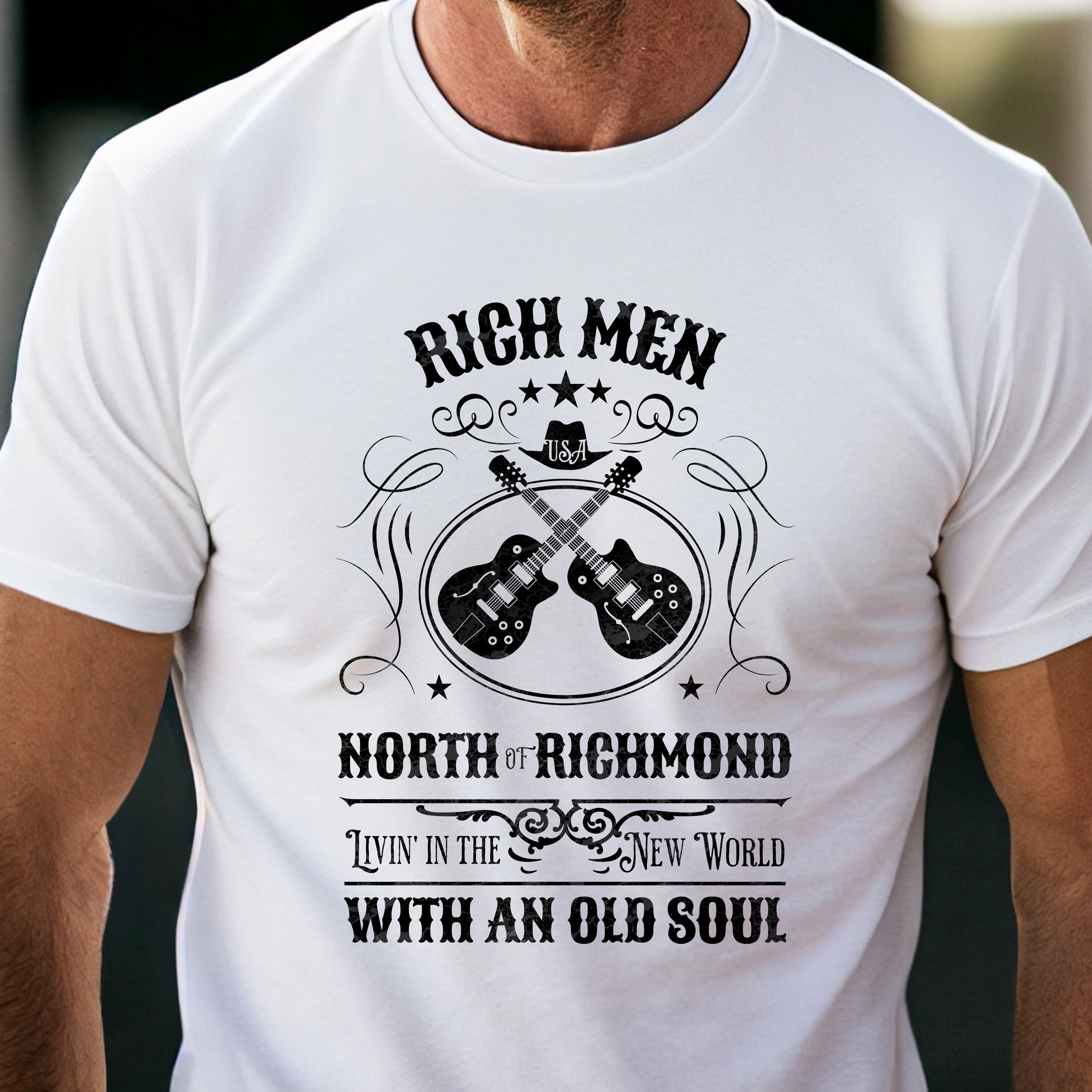 Oliver Anthony Shirt, Rich Men North of Richmond, Living in a New World ...