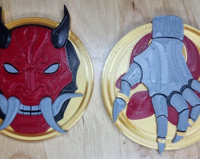 FN Chapter 5 Season 1 Medallions Aspects 3D Printed Peter Oscar Nisha ...