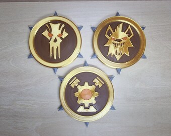 FN Chapter 5 Season 2 New Medallions Aspects 3D Printed Hades Zeus Ares ...