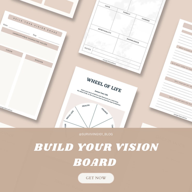 Build Your Vision Board - Etsy