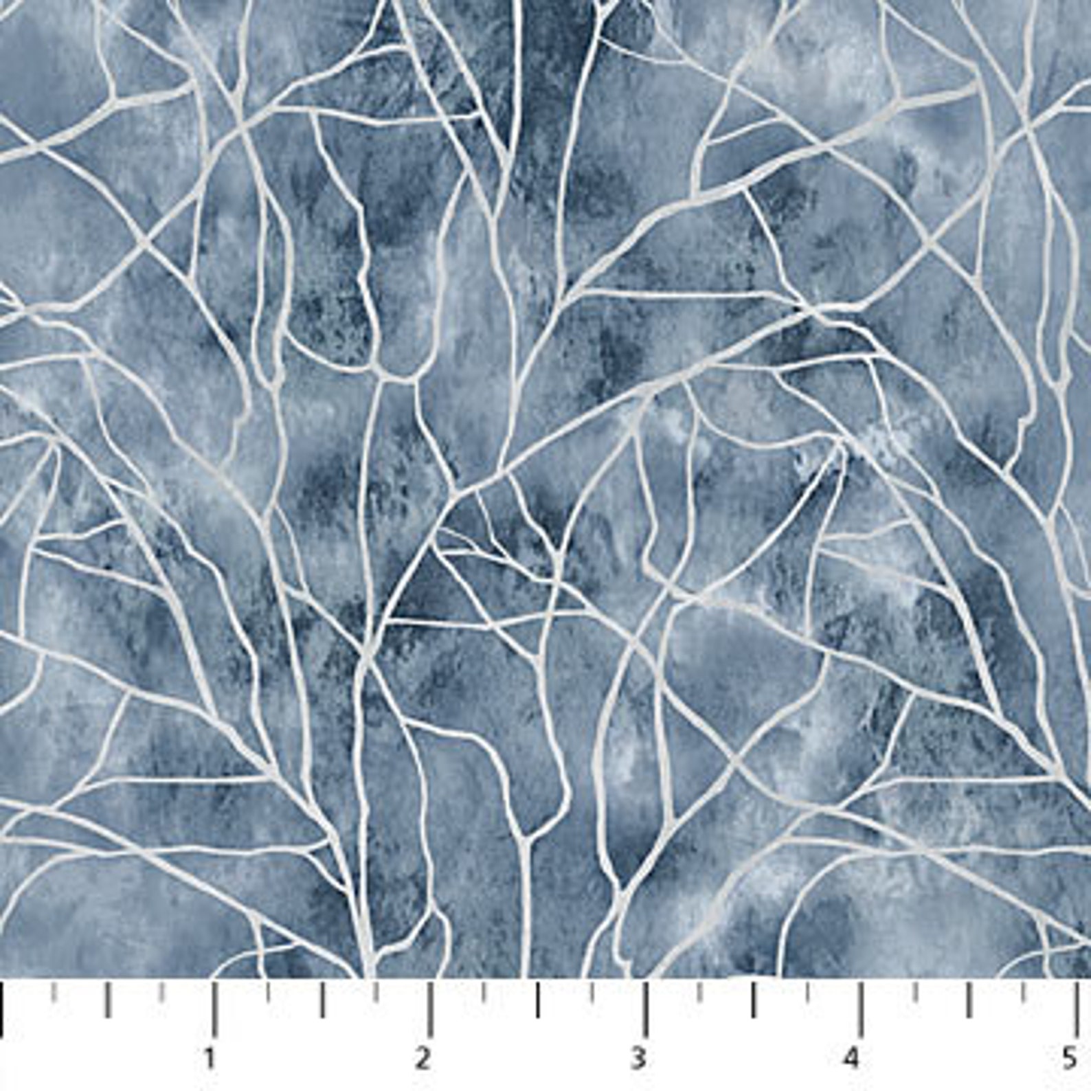 Northcott F22982-44 Misty Mountain Flannel Quilting Fabric, Blue Tone ...