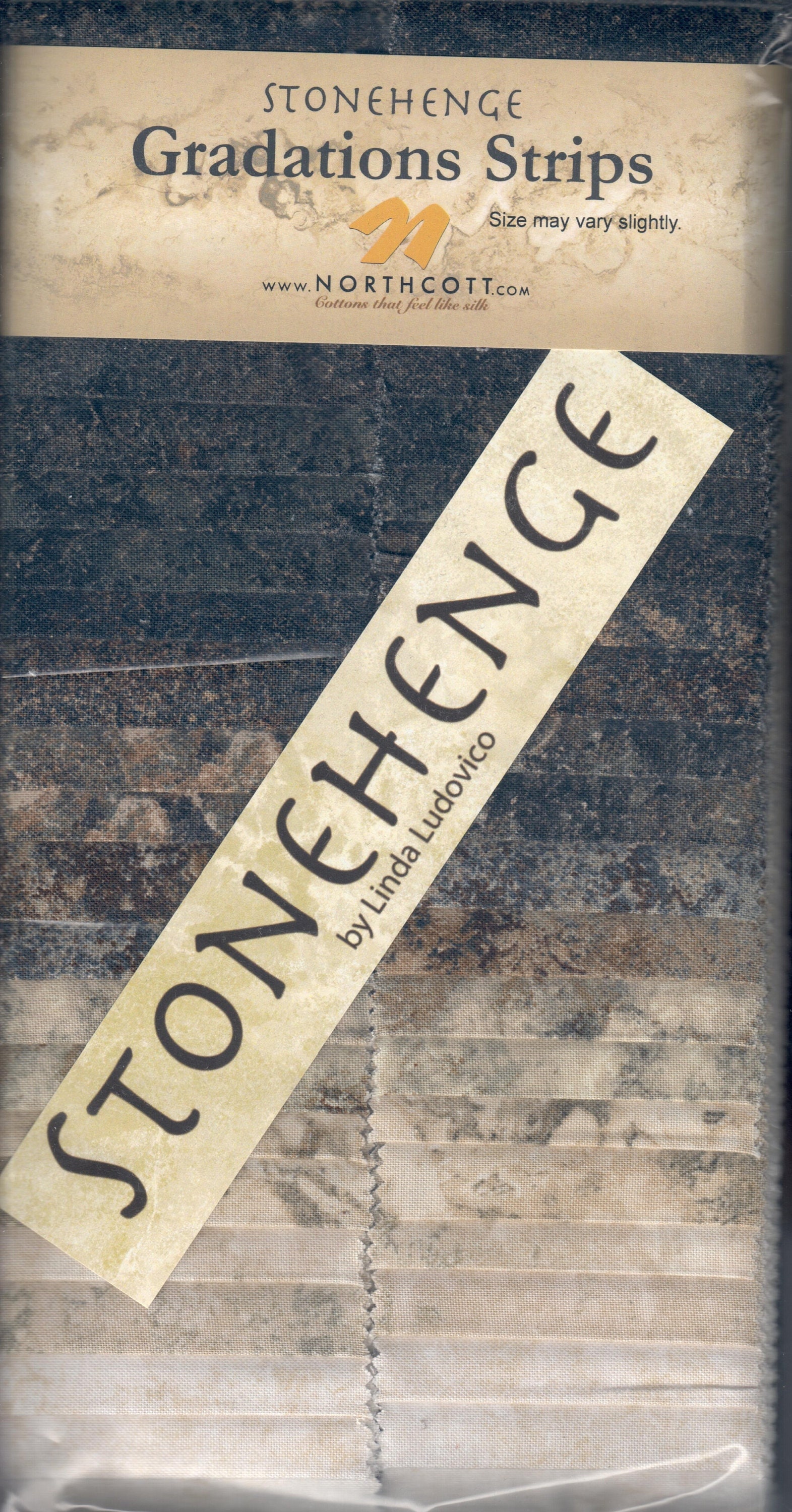 Stonehenge Gradations Strips by Northcott, Slate Colorway, (40) 2 1/2 ...