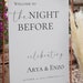 The Night Before Welcome Sign Template, Rehearsal Dinner Welcome Sign ...