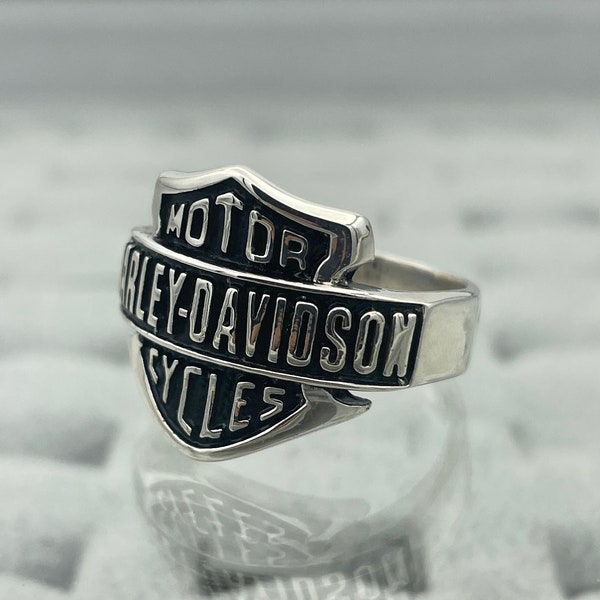 Biker Ring - Etsy