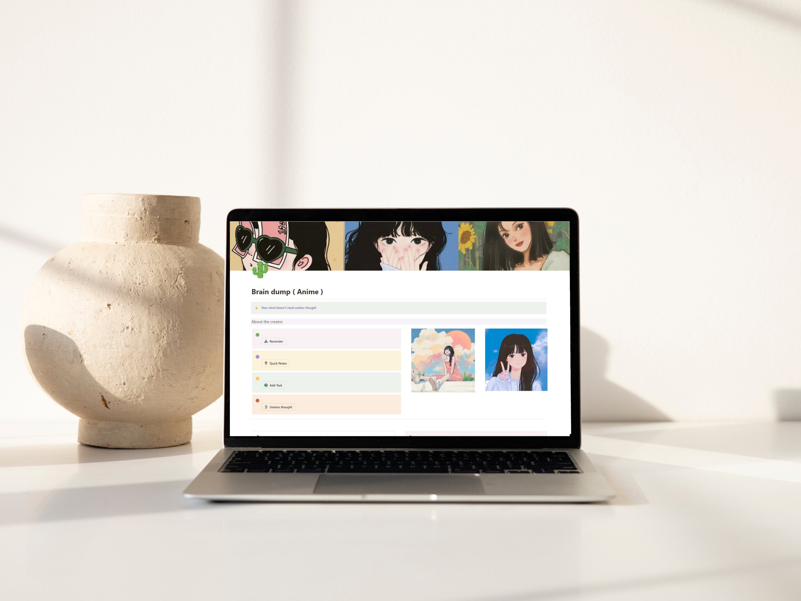 Brain Dump Notion Template Mind Declutter to Do List - Etsy