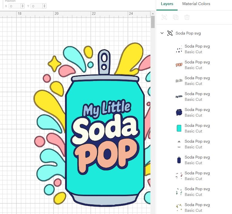 Soda Pop Clip Art: SVG PNG JPG Files (digital Download) - Etsy