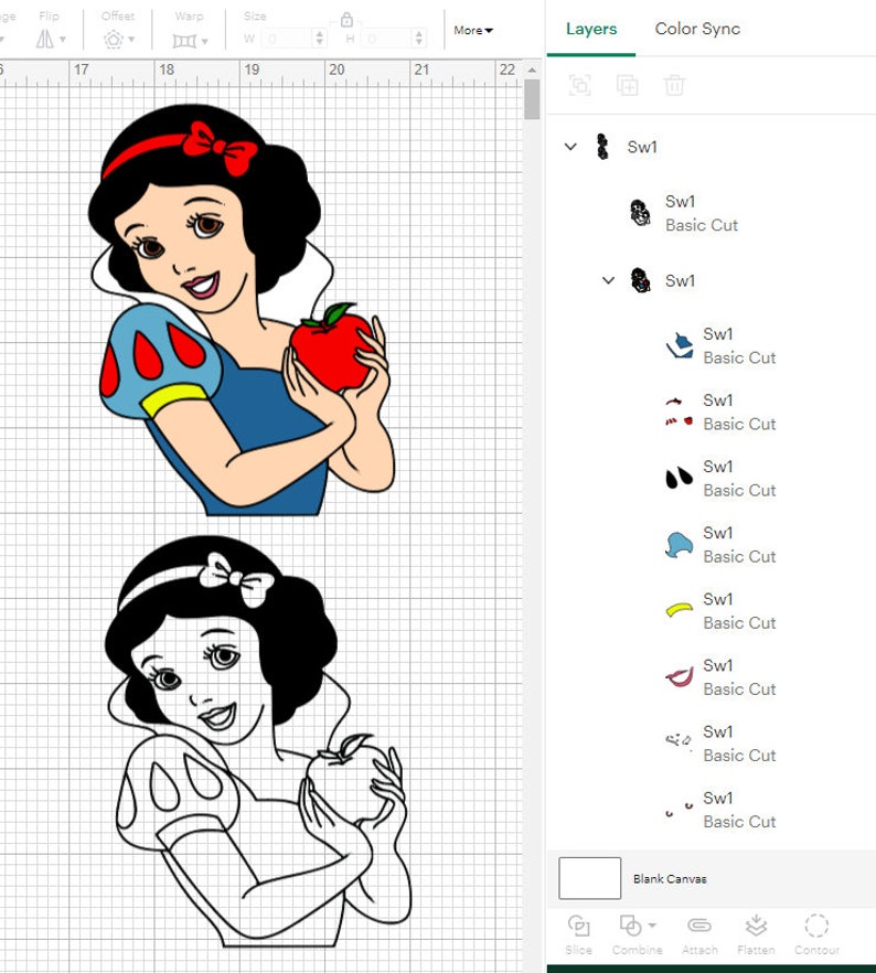 Snow White Svg Png Jpg Bundle SVG File Layered SVG Files - Etsy